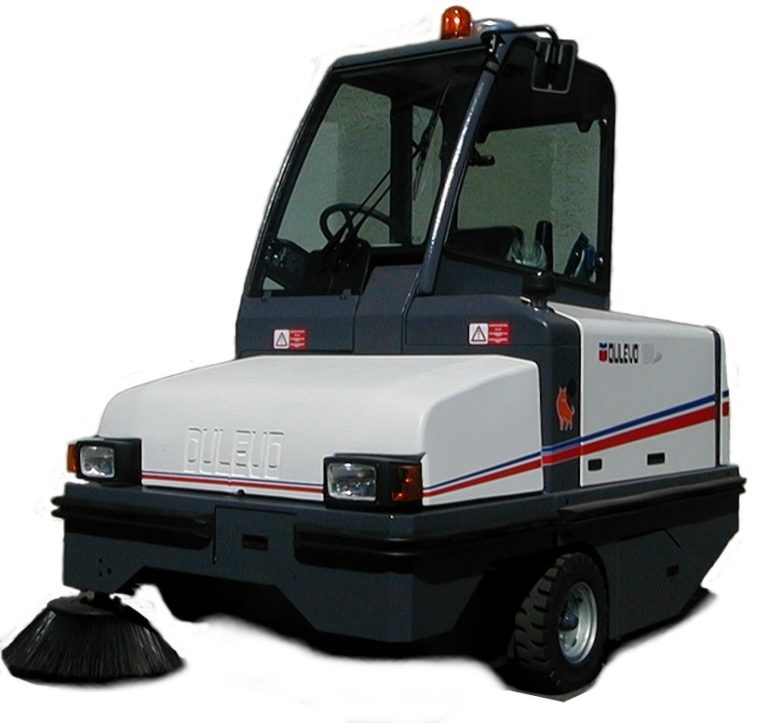 Dulevo 100 EH Elektrisk feiemaskin - Bimo AS - Industrielle renholdsmaskiner