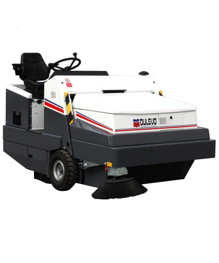 Dulevo 120 DK Dieseldrevet feiemaskin - Bimo AS - Industrielle renholdsmaskiner